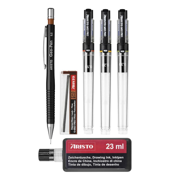 Buy Aristo MG1 Technical Drawing Pen Set | Penpencilink