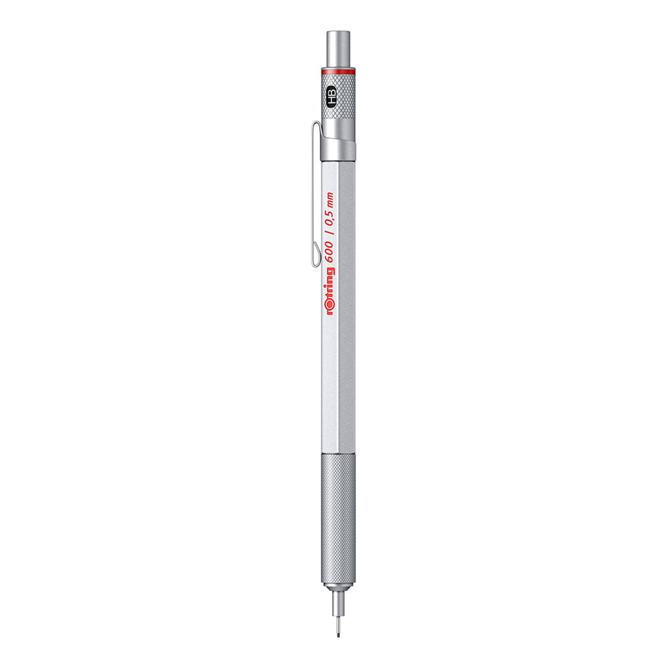 Rotring 600 Mechanical Pencil 0.5mm – Silver | Penpencilink