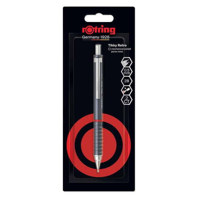 Rotring Tikky Retro 0.5mm Mechanical Pencil – Grey