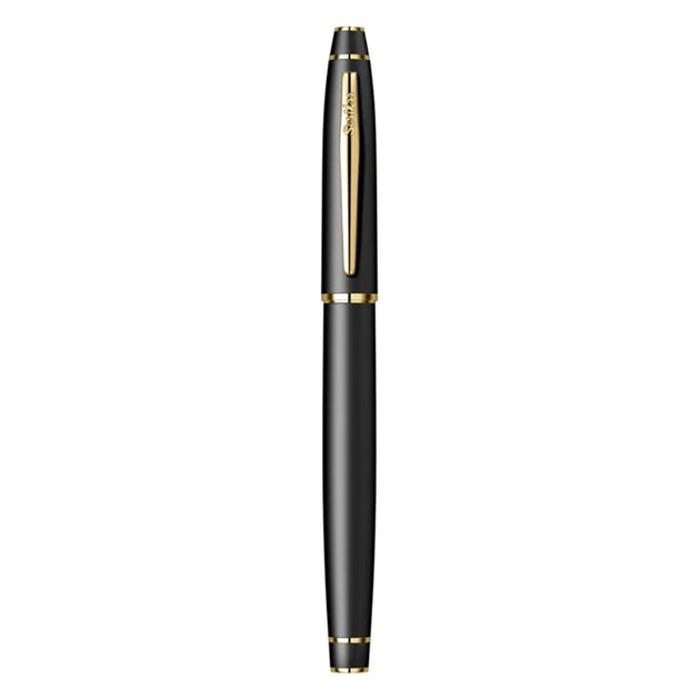 Scrikss Noble 35 Fountain Pen - Matt Black GT | Penpencilink