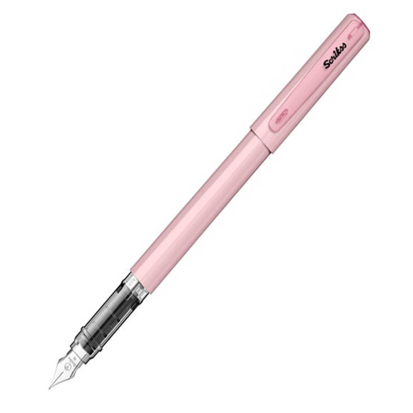 Scrikss Primeo Medium Nib Fountain Pen - Pink | Penpencilink