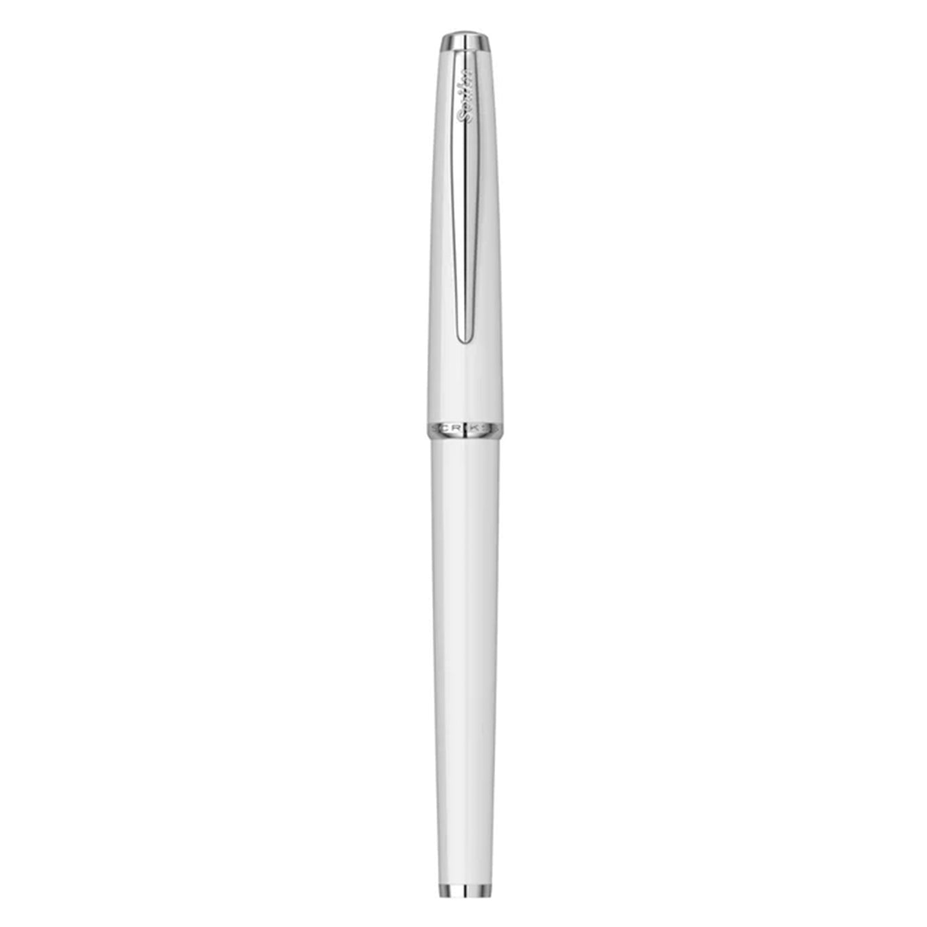 Scrikss Vintage 33 Fountain Pen - White CT | Penpencilink